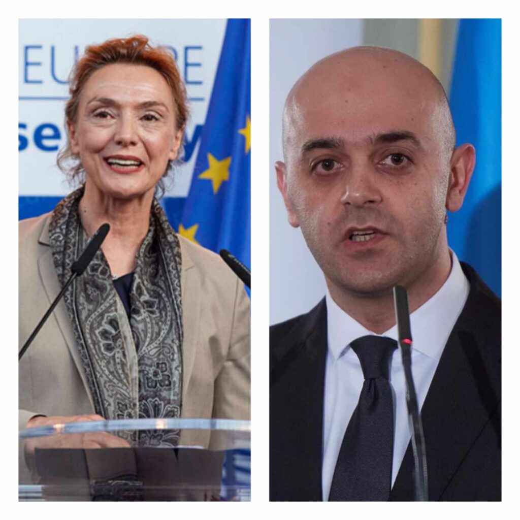 Azərbaycanın Avropa Şurasındakı səfiri Mariya Peyçinoviç Buriçin ilə ...